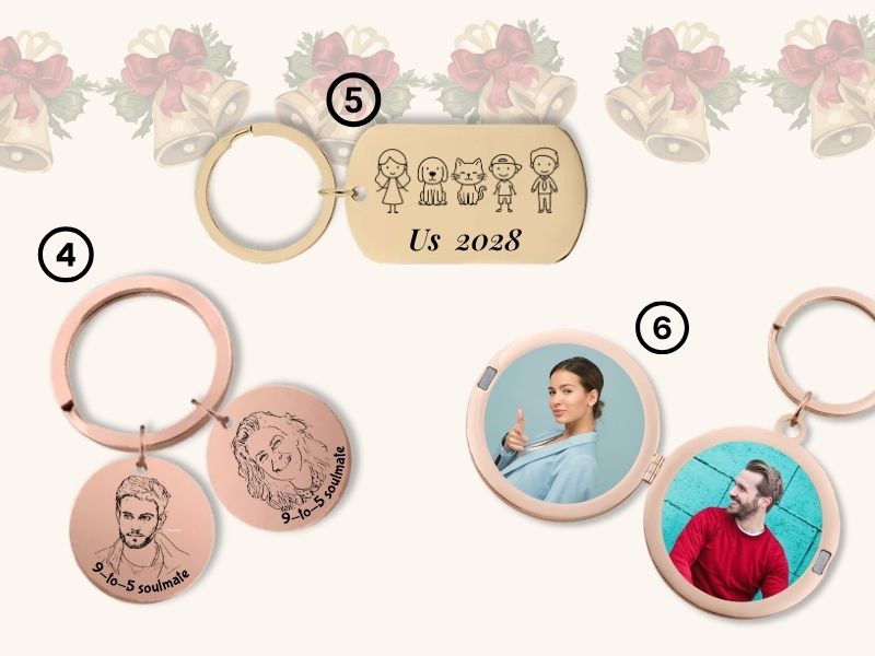 10 Funny Personalised Keyrings: Hilarious Christmas Gift Ideas