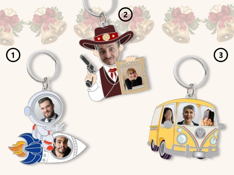 10 Funny Personalised Keyrings: Hilarious Christmas Gift Ideas